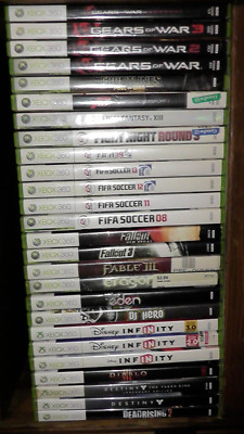 Lot Of 26 Different XBOX 360 Games Most Are Complete In Boxes W ...