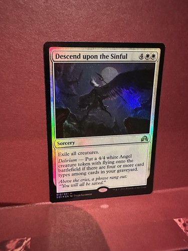 Descend upon the Sinful Shadows over Innistrad Foil | eBay