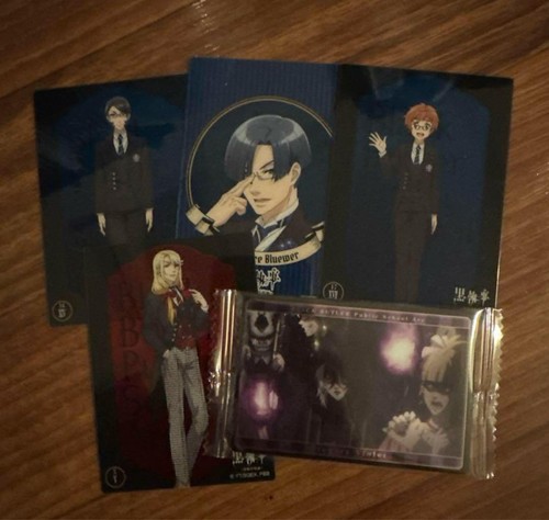 Black Butler Public School Edition 5 Clear Cards | eBay.de