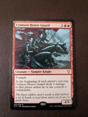 CRIMSON HONOR GUARD C17 - Magic The Gathering MTG Collectible Card game ...