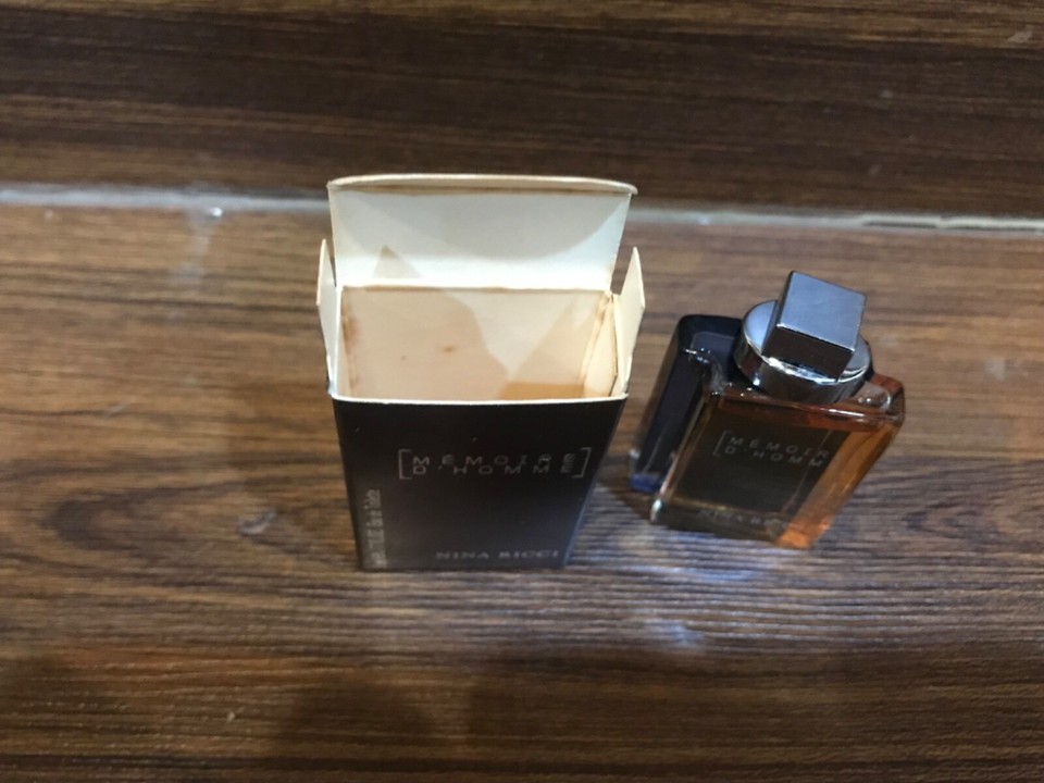Memoire D’Homme Nina Ricci Vintage Miniature Perfume 5ml EDT Boxed ...