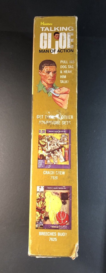 Vintage 1964 GI Joe box top, talking man of action figure great | eBay