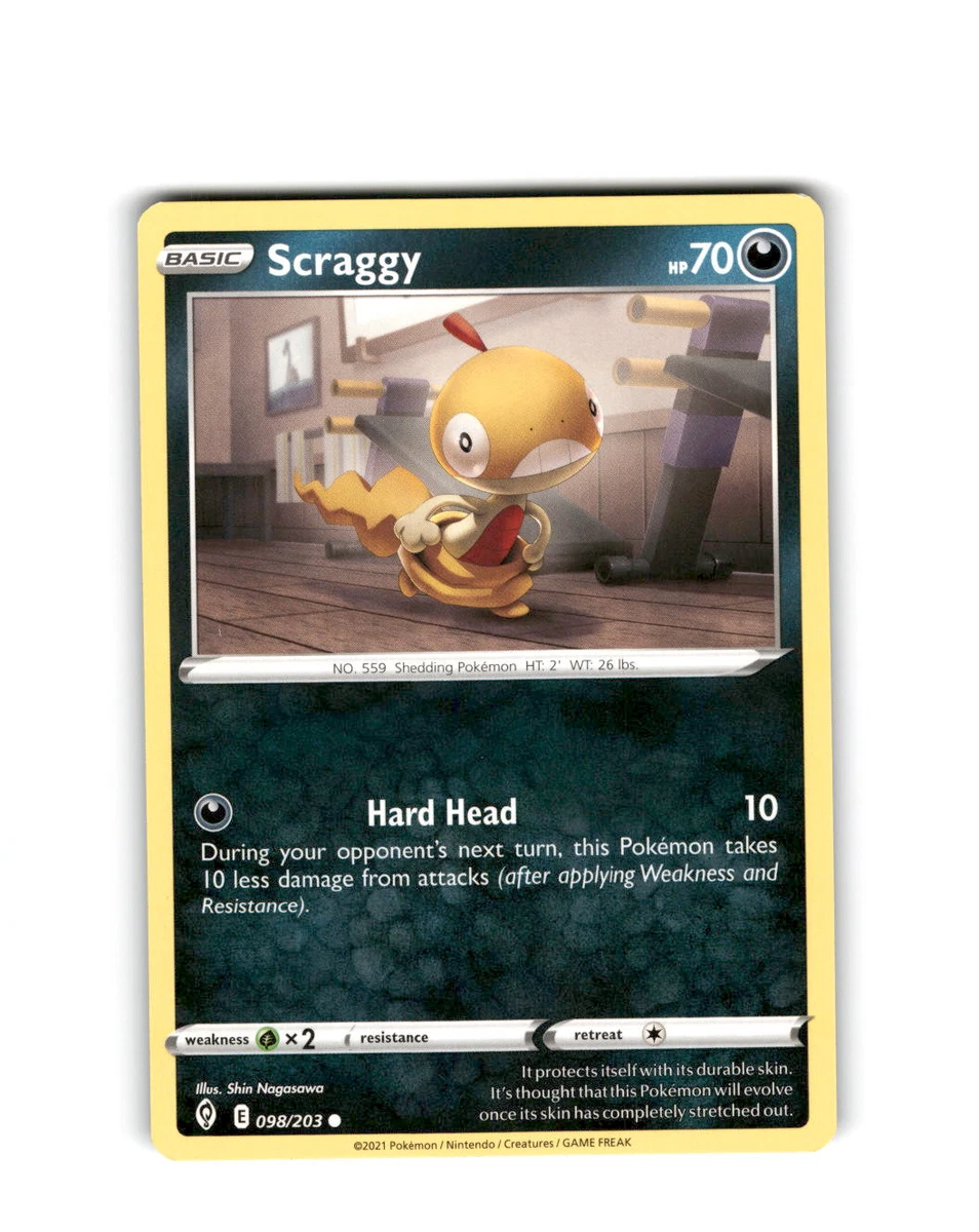 Pokemon Scraggy Evolution