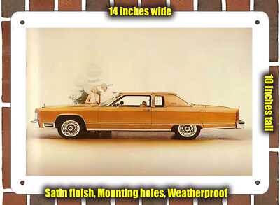 Metal Sign - 1977 Lincoln Continentals (Sign Variant #16) | eBay