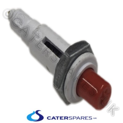 18MM WHITE ROUND GAS IGNITION PIEZO RED BUTTON PILOT SPARK IGNITOR ...