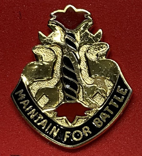 US ARMY 198th MAINTENANCE BN UNIT CREST LAPEL PIN NS MEYER | eBay