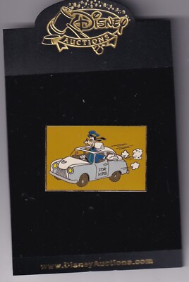 Goofy Cab Driver LE 100 Authentic Disney Auctions Pin on card | eBay