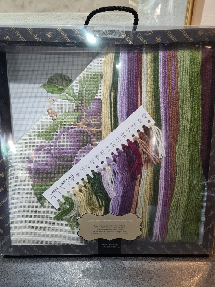 Elizabeth Bradley Tapestry Kit - Plums | eBay UK