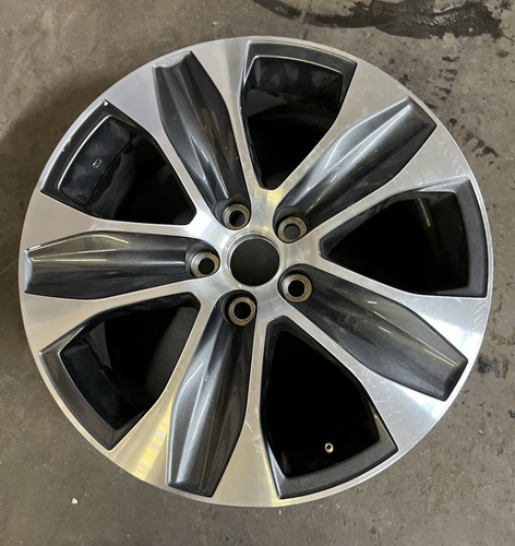 #75264A 23 TOYOTA HIGHLANDER OE USED WHEEL "MACHINED CHARCOAL" 18 ...