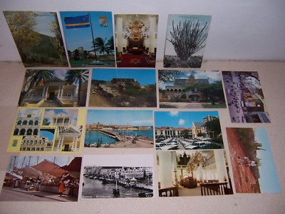 1930s-1980s CURACAO VINTAGE POSTCARD LOT of 15 DIFF. | eBay