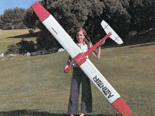 Avenger Aerobatic slope soarer 96" WS RC Model Airplane Printed Plans ...