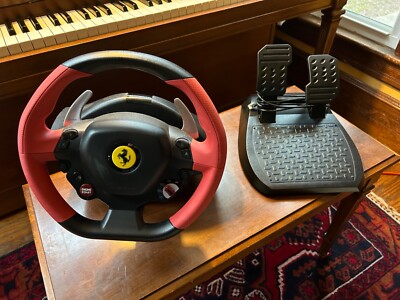 Thrustmaster Ferrari 458 Spider (4460105) Wheel And Pedals Set ...