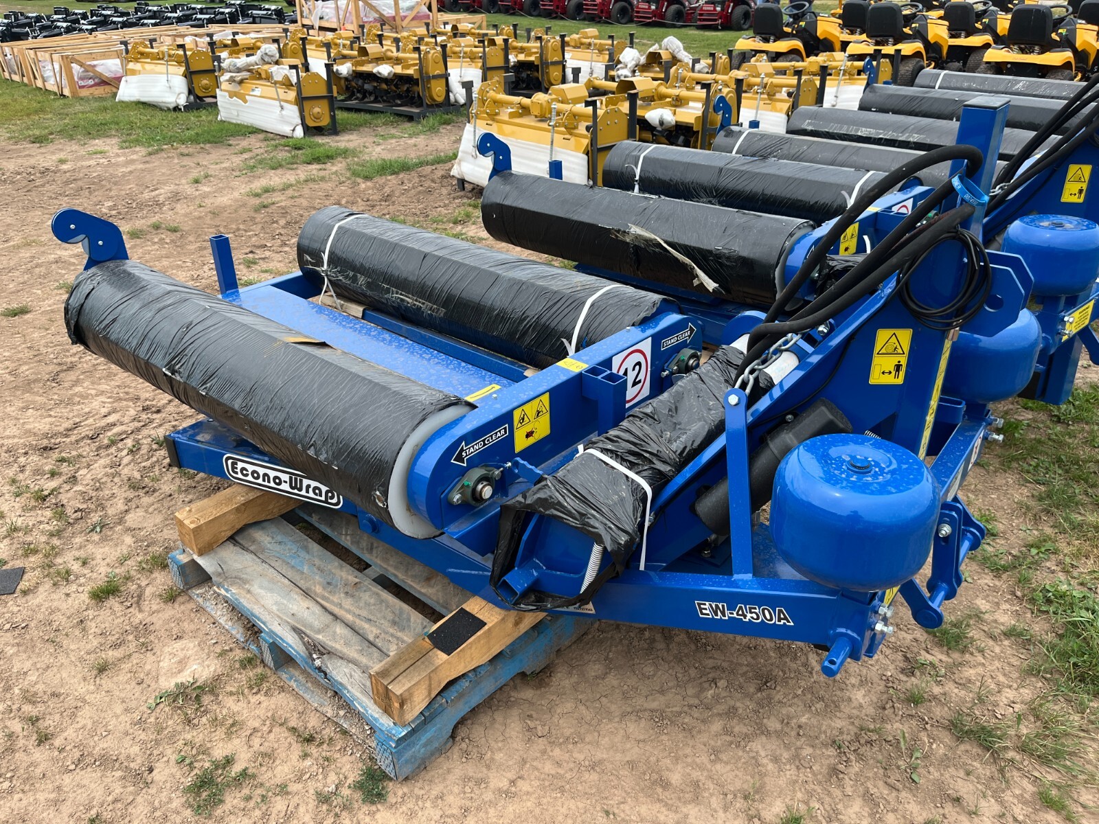 Econo-Wrap EW-450 3 Point Bale Wrapper | eBay