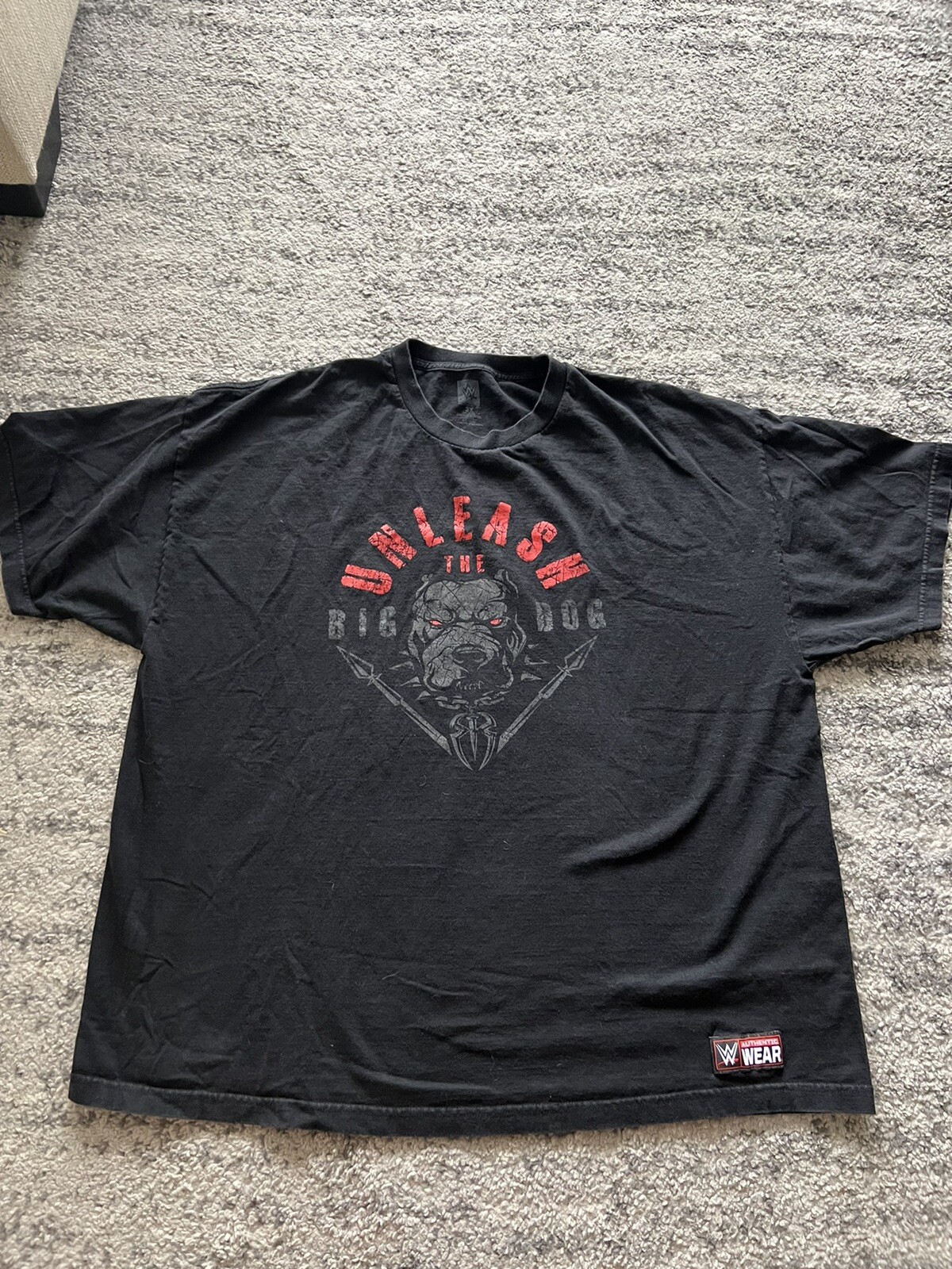 WWE Authentic Wear Roman Reigns Unleash The Big Dog T… - Gem