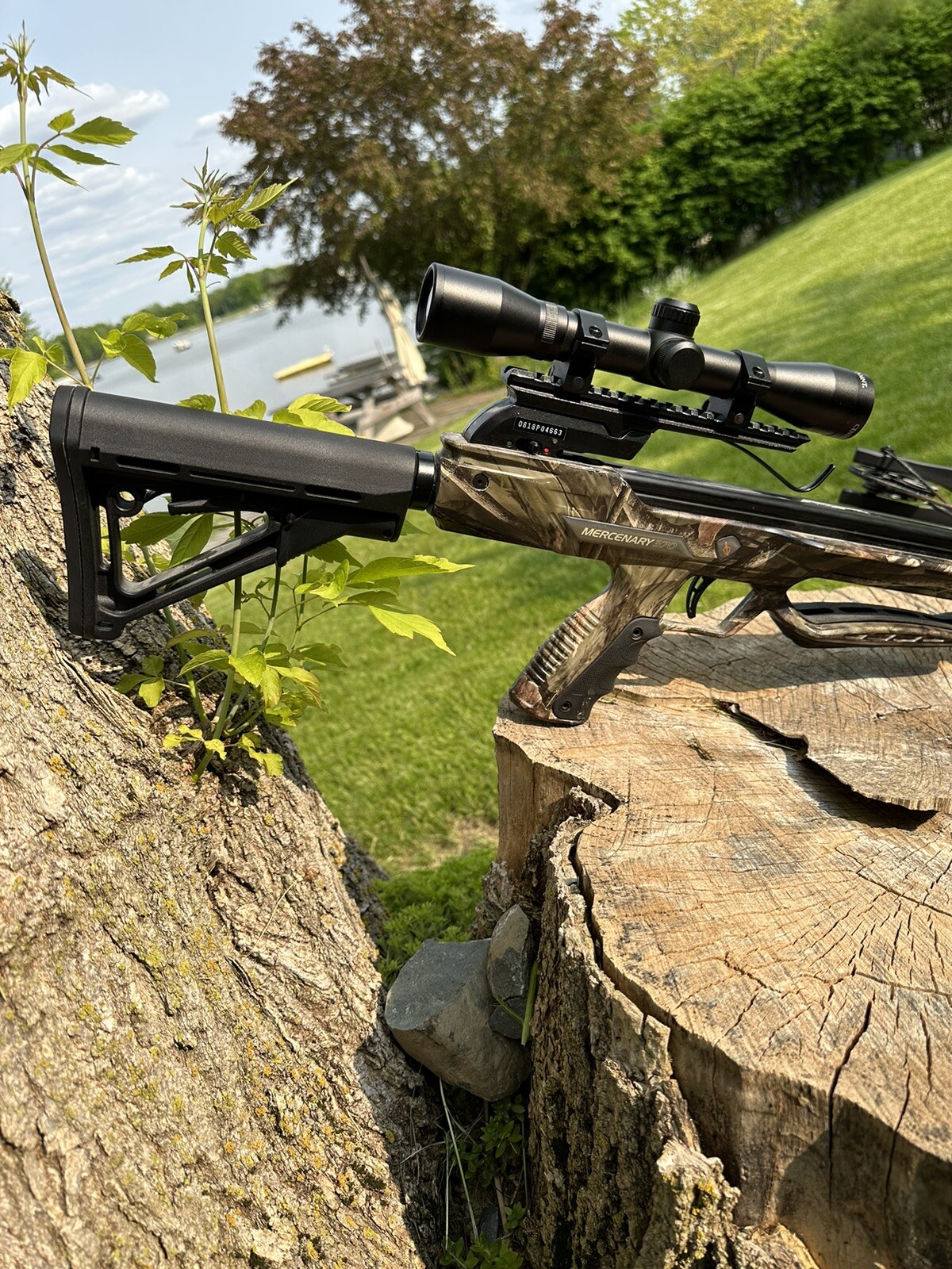 Center Point Mercenary 370 370 Crossbow with 4x32 scope | eBay