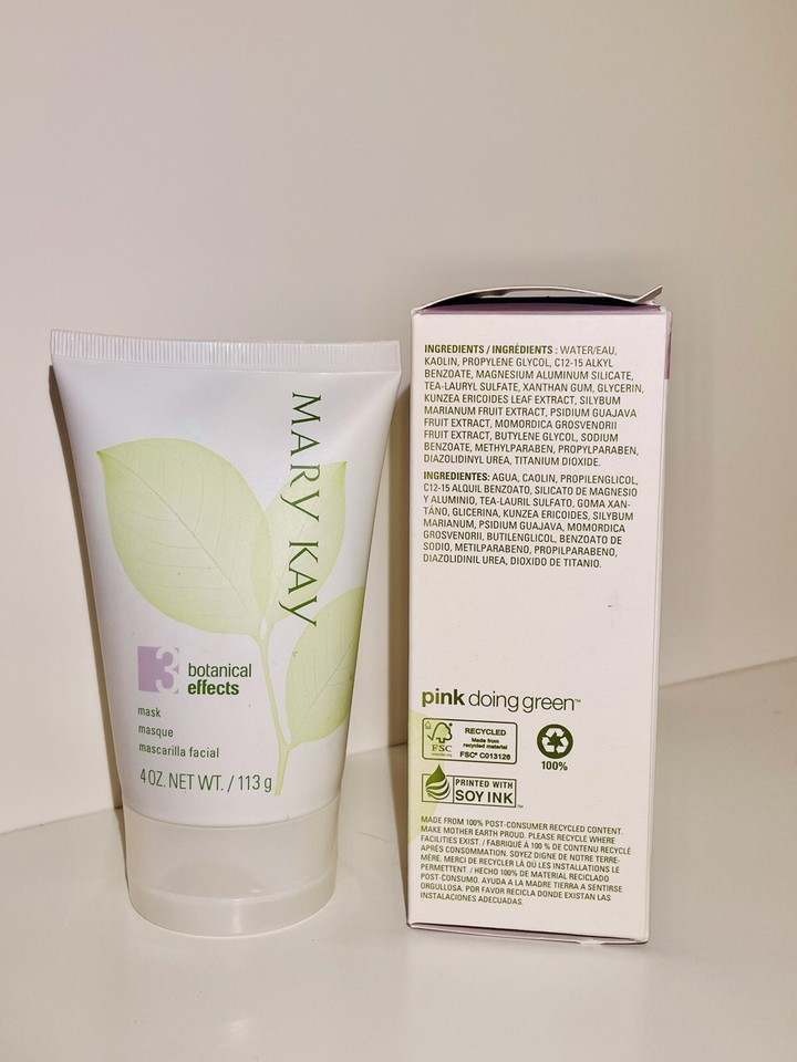 MARY KAY BOTANICAL EFFECTS Formula 3-Cleanse- Mask- Freshen- Hydrate ...