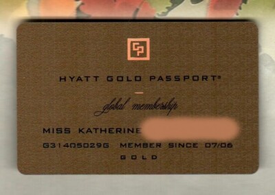 HYATT Gold 2006 Global Membership / Loyalty Card ( EXPIRED ) RARE | eBay