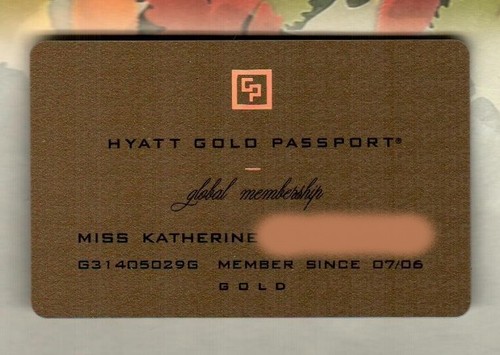 HYATT Gold 2006 Global Membership / Loyalty Card ( EXPIRED ) RARE | eBay