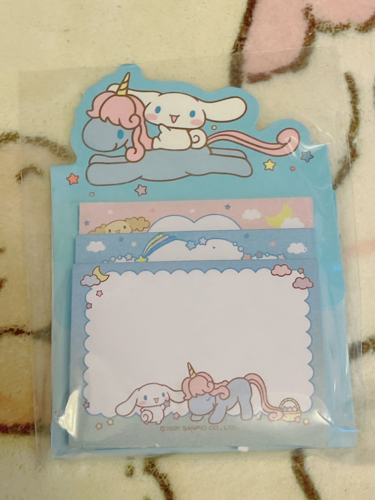 Sanrio Cinnamoroll notepad (Fast shipping) | eBay