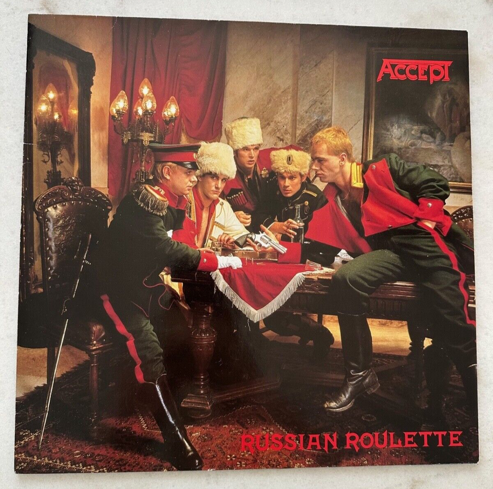 ACCEPT "Russian Roulette" - Vinyl, LP, album - German Heavy Metal, Grt ...