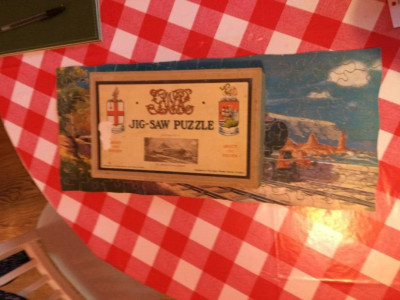 chad valley wood jigsaw puzzle GWR 1930s Cornish Riviera Express 150 ...