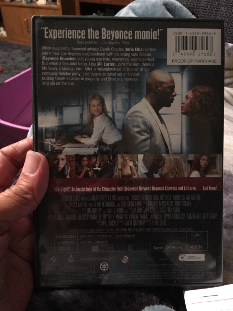 Obsessed DVD 43396272828| eBay