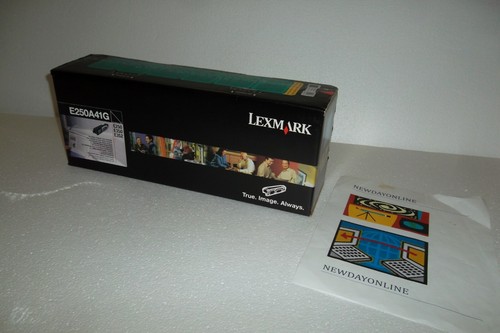 Lexmark E250A41G Toner Cartridge Black 3.5K Page Yield for E250 E350 ...