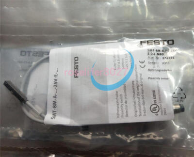 1PCS FESTO sensor SMT-8M-A-PS-24V-E-0,3-M8D 574334 Neuf | eBay