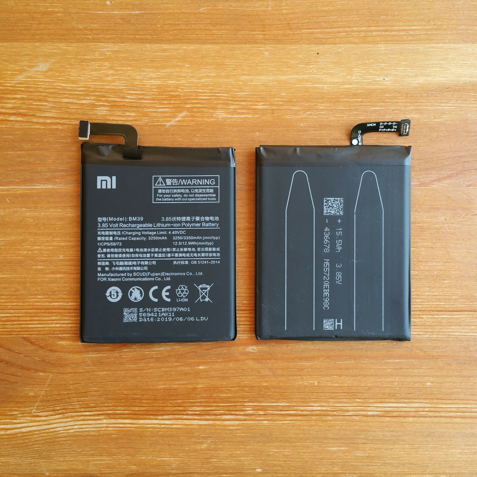 Battery Original Xiaomi Mi6 (BM39) 3350mAh for sale online | eBay