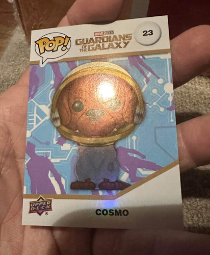 🔥 SDCC 2023 Funko Marvel Upper-Deck #23 Cosmo Hologram Card | eBay