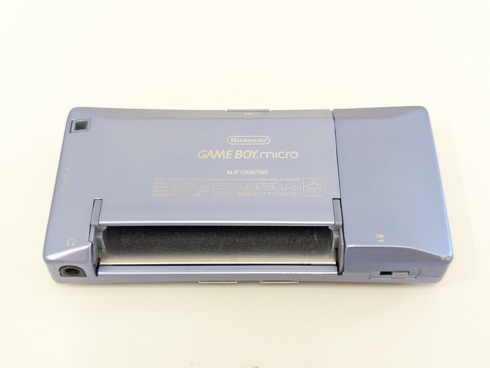 C604 Ship Free Nintendo Gameboy micro console Blue color game Japan x ...