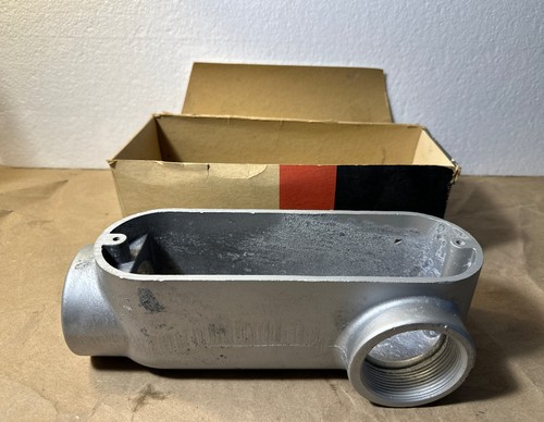 RED DOT ALL-6 CONDUIT BODY LL STYLE 2” THREADED FOR RIGID AND IMC ...