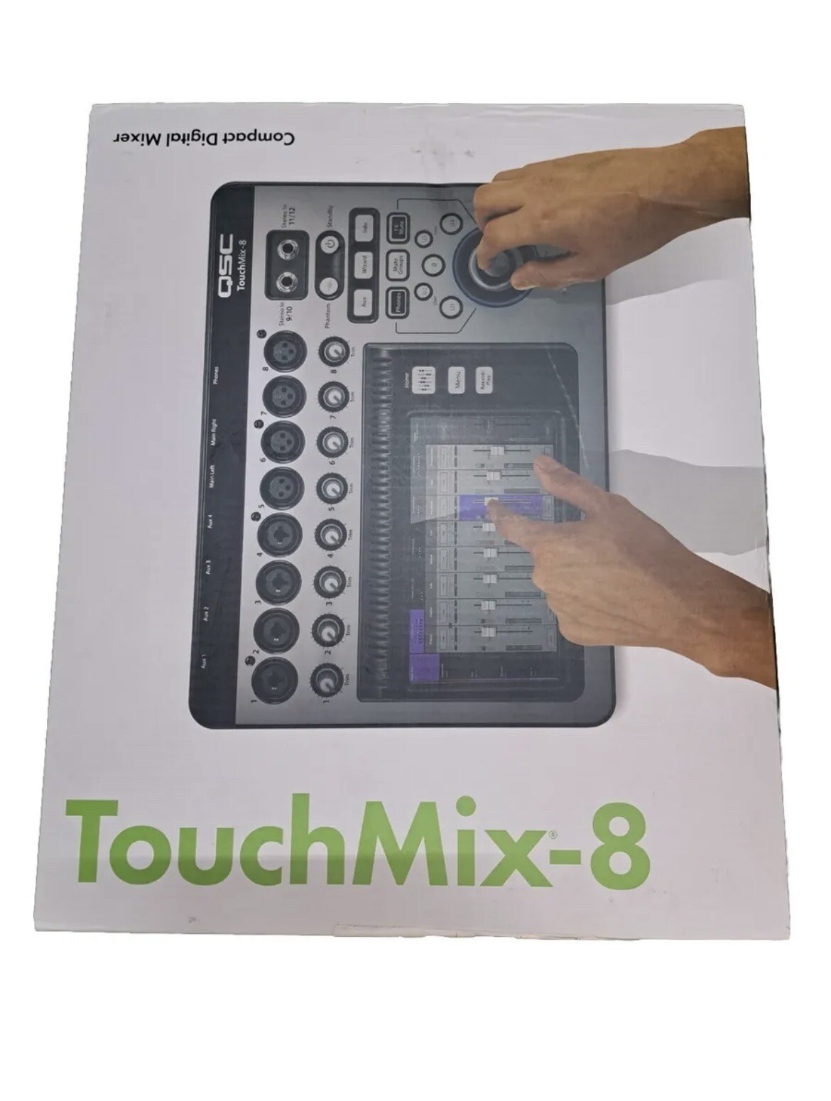 QSC TouchMix-8 8-Channel Compact Digital Mixer for sale online | eBay