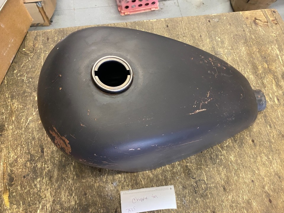 Peanut Gas Tank Harley Honda Chopper Frisco 2.4 Rigid Vtg Paughco? Old ...
