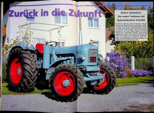 2) Schlepper Post 02/2019 - Eicher 3002 HR in einer - Hatz TL 38 in ...