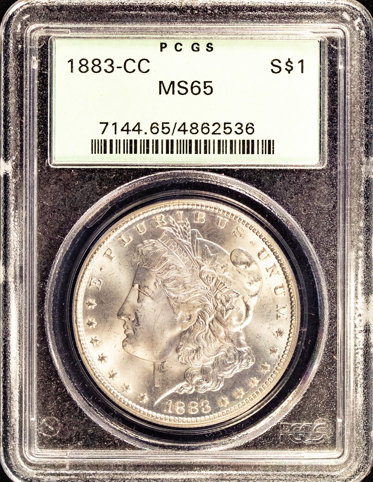 1883 CC Morgan Silver Dollar Old PCGS MS65 Coin | eBay