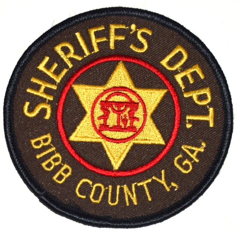 BIBB COUNTY GEORGIA GA Sheriff Police Patch OLD GA SHERIFF 3.5” | eBay