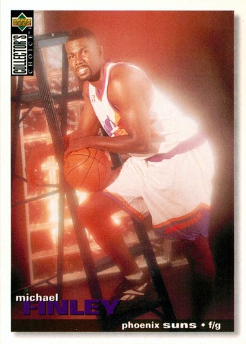 1995 PHOENIX SUNS NBA Rookie Card MICHAEL FINLEY Collectors Choice | eBay