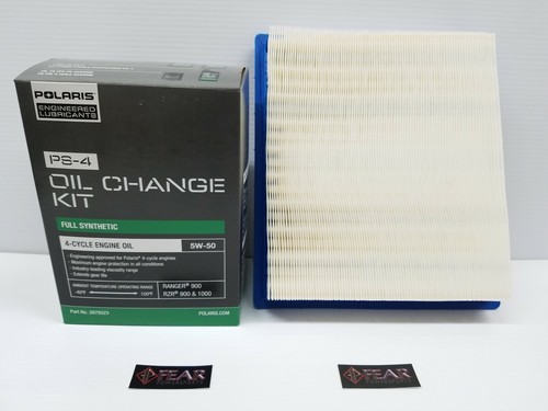 2013-2014 Polaris RZR 4 900 OEM Oil Change Kit Air Filter - Service Kit ...