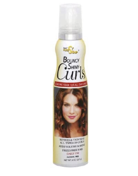 Hask Pure Shine Bouncy Shiny Curls Adds Volume and Shine, Frizz Free ...