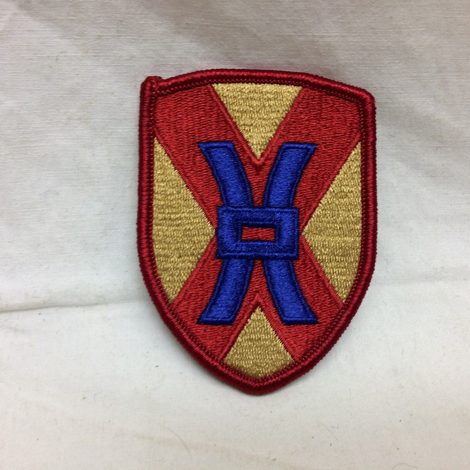 Military Patch Badge 135th Army Sustainment Brigade Color Gray Back ...