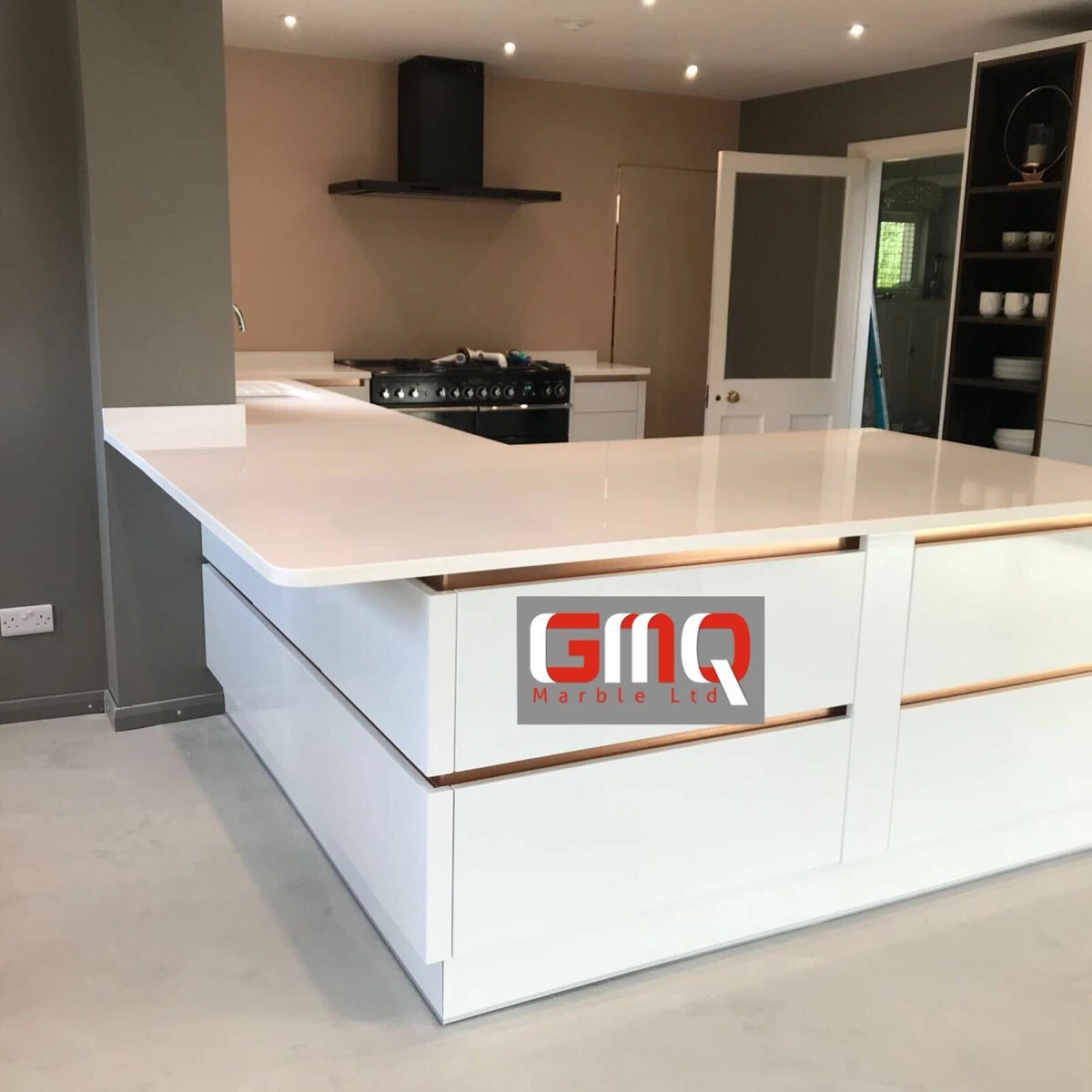 Pure White Quartz Countertop