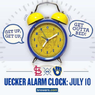 Bob Uecker Milwaukee Brewers 2016 Alarm Clock MLB Baseball Announcer | eBay