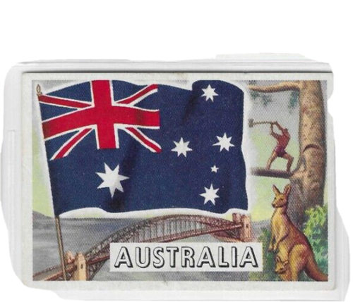 1956 Topps Flags of the World Australia (2) #59 EX+ | eBay