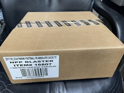 2024 panini absolute football Blaster Box Case Of 20 Boxes.. | eBay