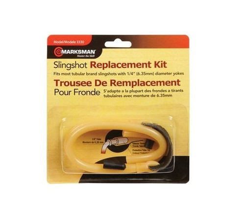 Marksman Slingshot Replacement Band Kit 1/4" diameter Yoke #3330 NEW | eBay