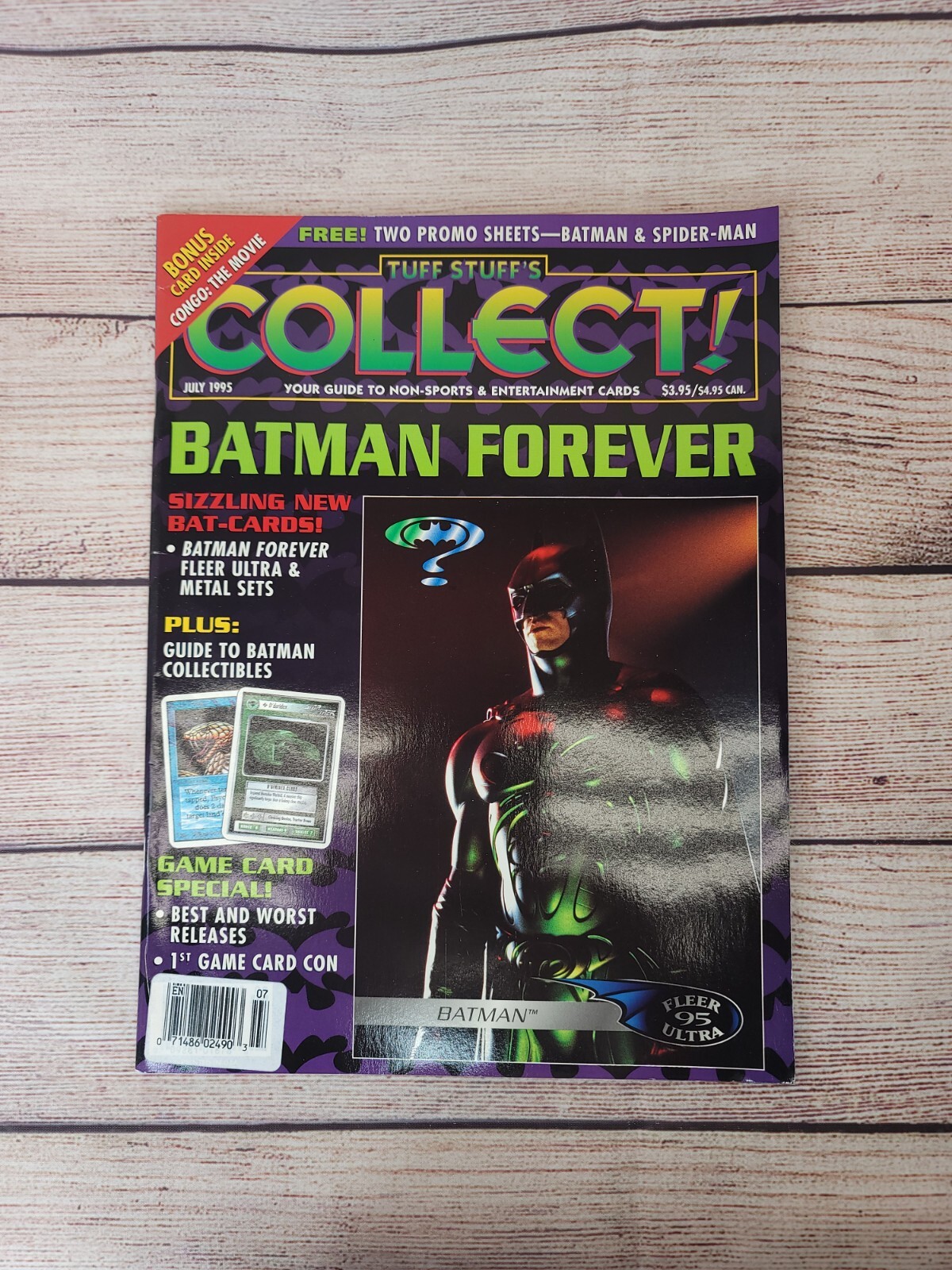 Vintage Tuff Stuffs Collect Magazine - Batman Forever July 1995 VG | eBay
