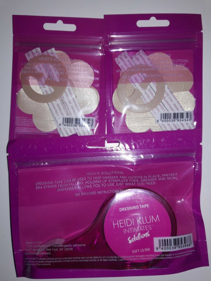 2 Heidi Plum Intimates Solutions Started Kit & dressing tape | eBay