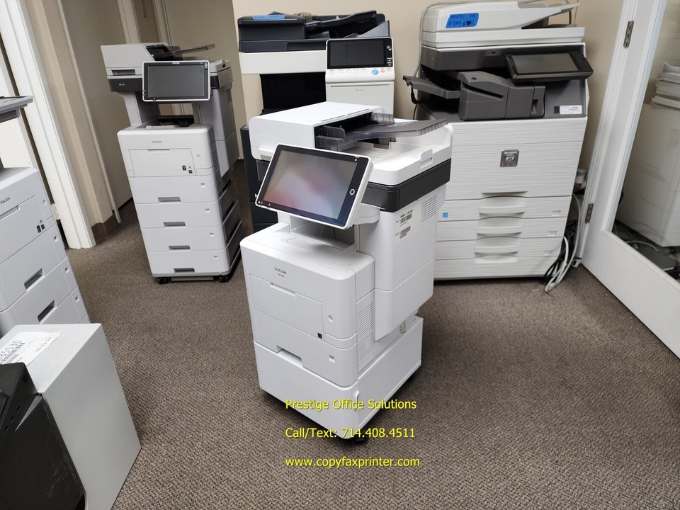Ricoh IM 550 Black/White Copier Printer Scanner. 57 Pages Per Minute | eBay