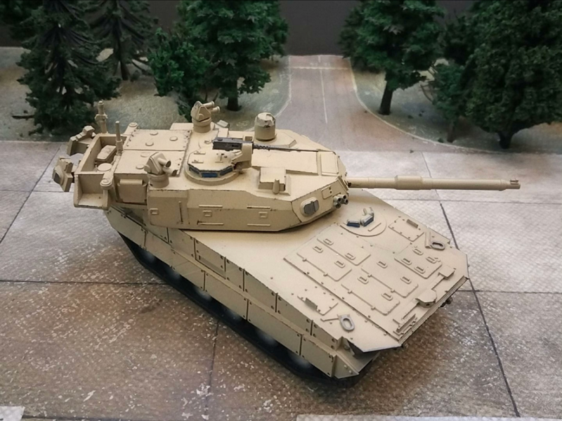 1/72 Modern US "MPF - M10 Booker light tank" Painted Finished Model 3D ...